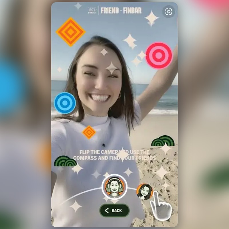 Beyond Wonderland AR Compass Lens by Snapchat - Snapchat Lenses and Filters