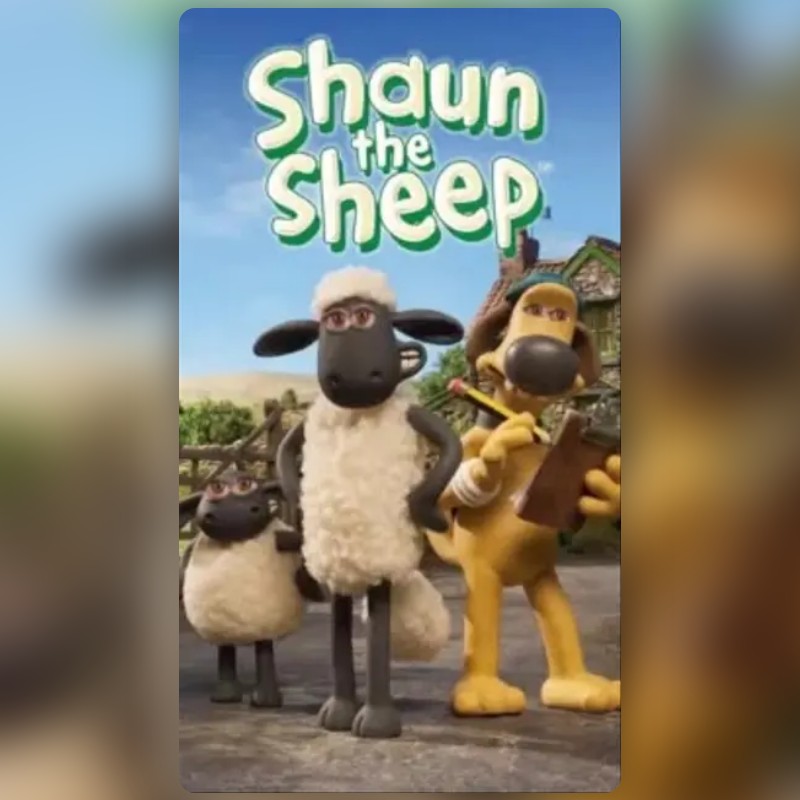 Shaun the Sheep Filter by Sahda Ardelia | Snapchat Lenses