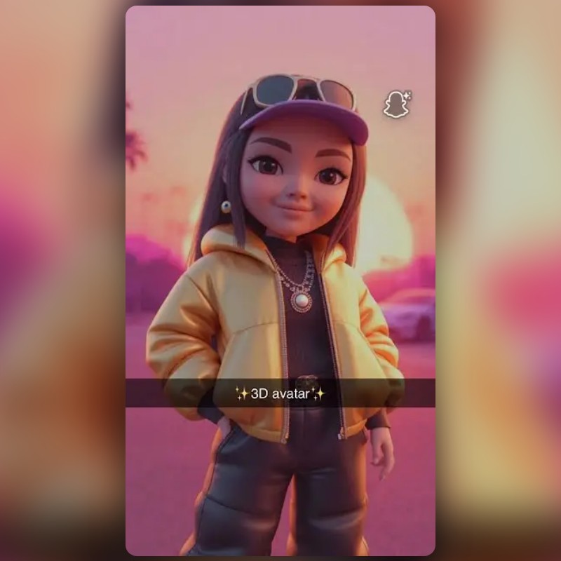 3D Avatar AI Filter by AI Photos by Snap | Snapchat Lenses