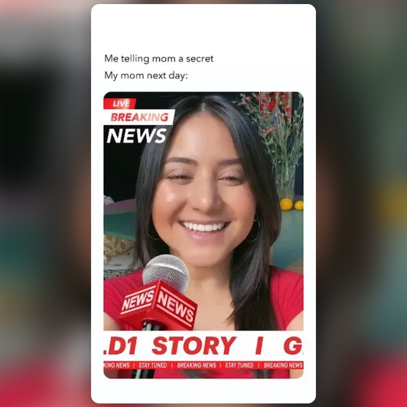 News Meme Lens by Snapchat - Snapchat Lenses and Filters