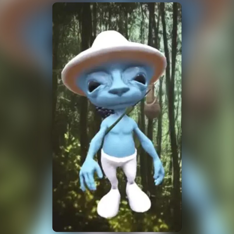 Smurf Cat Lens by Kim Fellmann - Snapchat Lenses and Filters