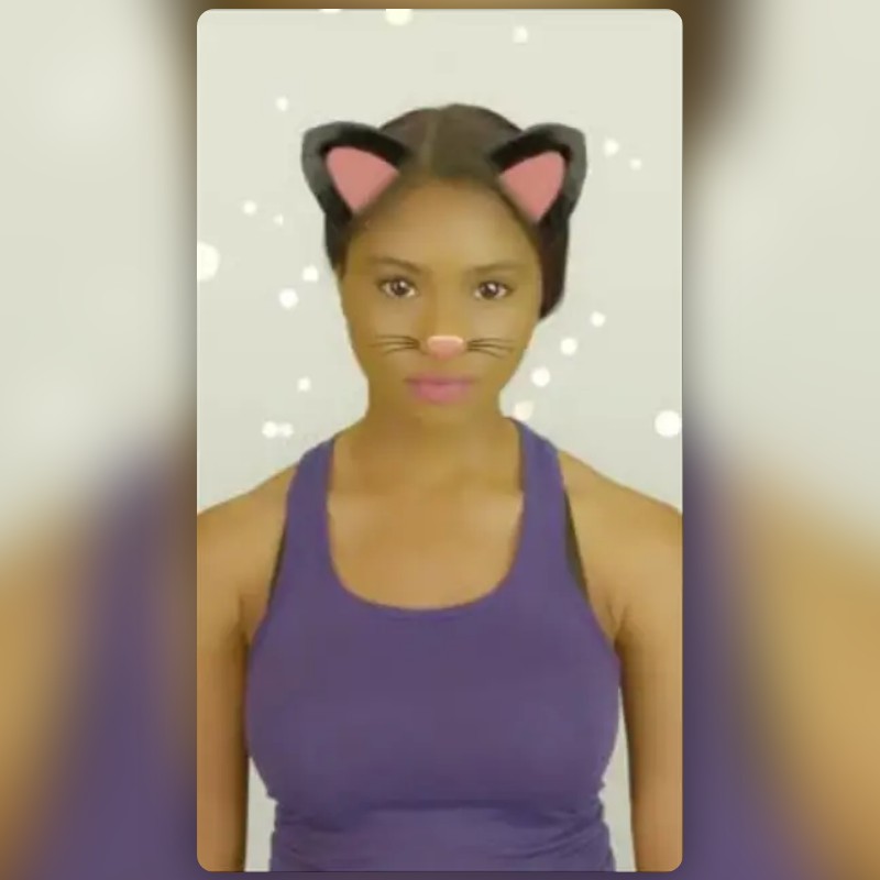 Cat ears Lens by Makata Studio - Snapchat Lenses and Filters