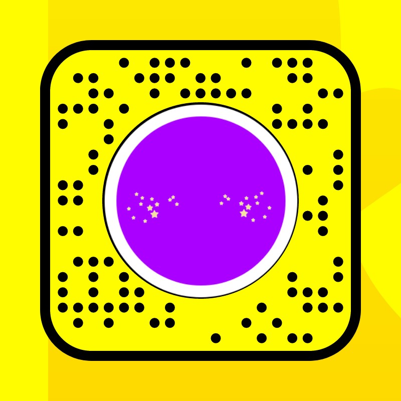 purple stars Lens by :’) - Snapchat Lenses and Filters