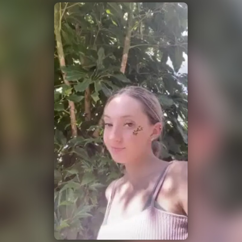 butterfly freckles Filter by Moni 💛 | Snapchat Lenses