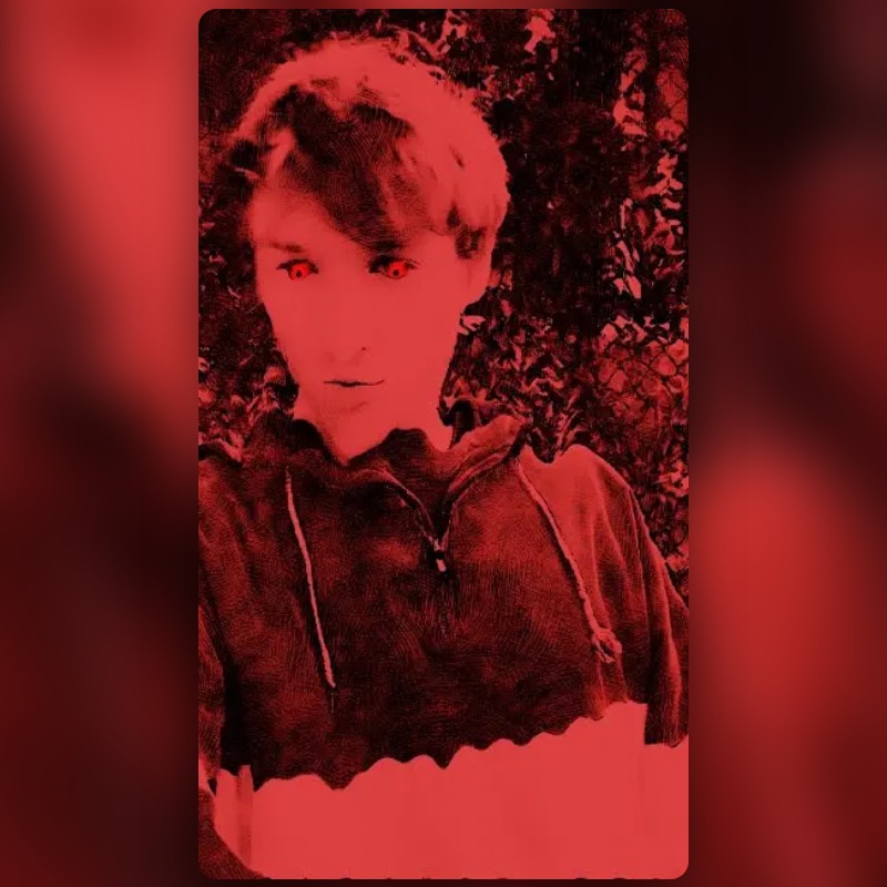 Dark Red Aesthetic Lens by Snapchat - Snapchat Lenses and Filters