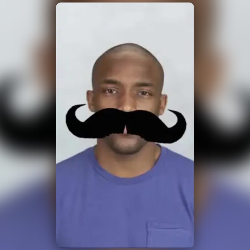 Mustache Lens by Virtual Creative Design - Snapchat Lenses and Filters