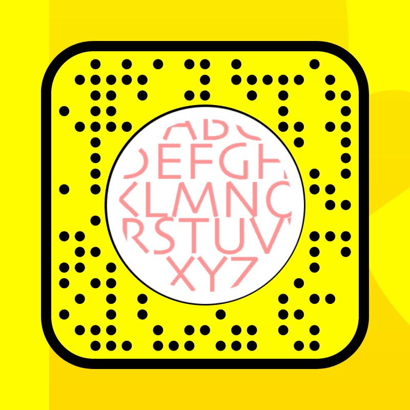 ALPHABET Lens by sofiahidalgo - Snapchat Lenses and Filters