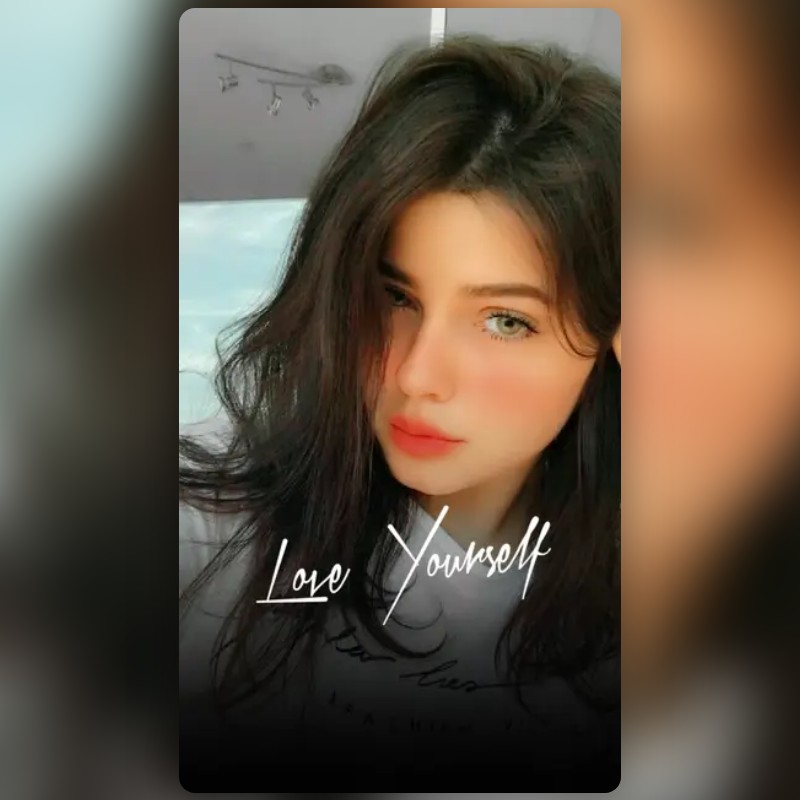 Yourself Love Lens by Sunny Bahadurpuria🎥 - Snapchat Lenses and Filters