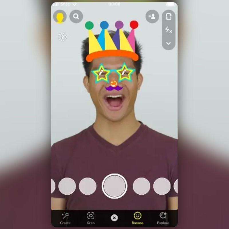 Party Lens by Rizal - Snapchat Lenses and Filters