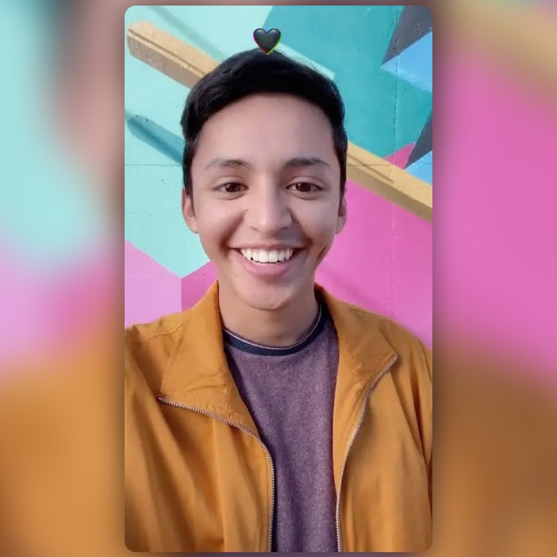 Dark Heart Lens by Snapchat - Snapchat Lenses and Filters