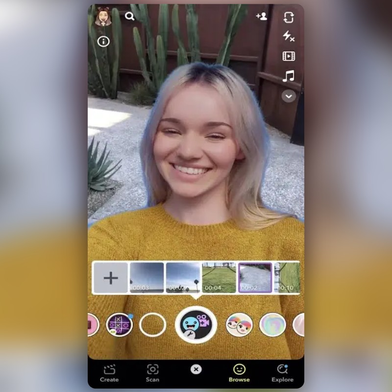 Upload Video Filter by Snapchat | Snapchat Lenses