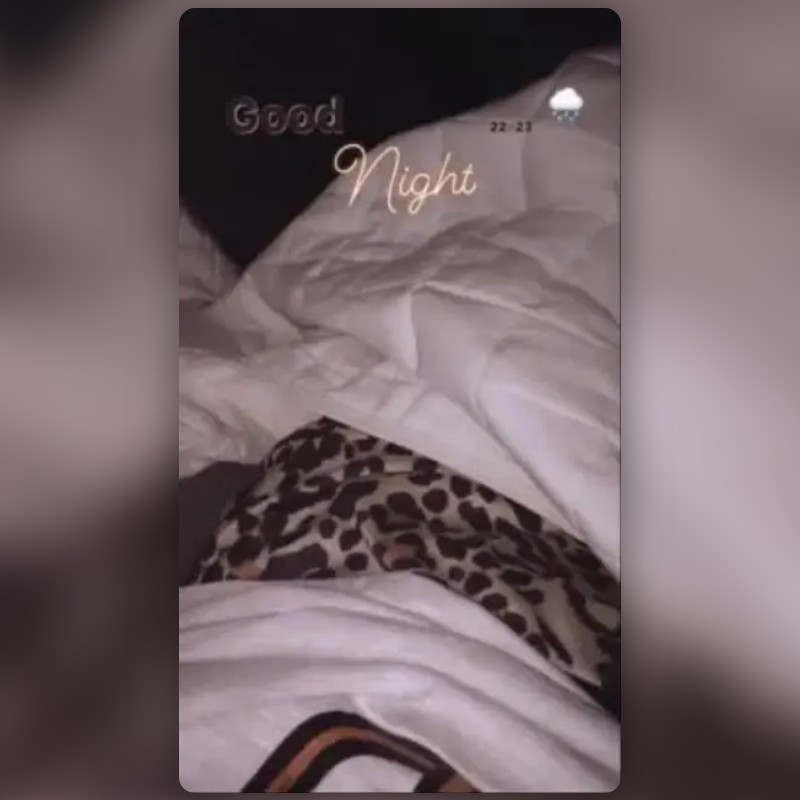 Good Night-3 Filter by Muhammed Samal | Snapchat Lenses