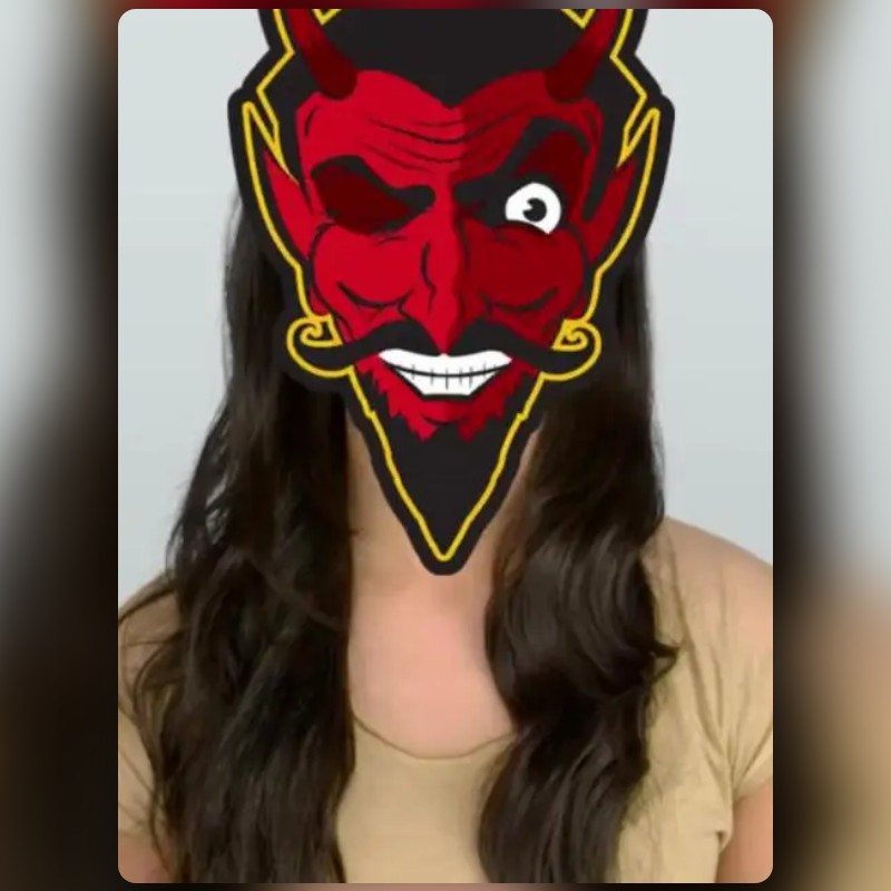 Devil Winks Lens by Somdip Dey (InteliDey) - Snapchat Lenses and Filters