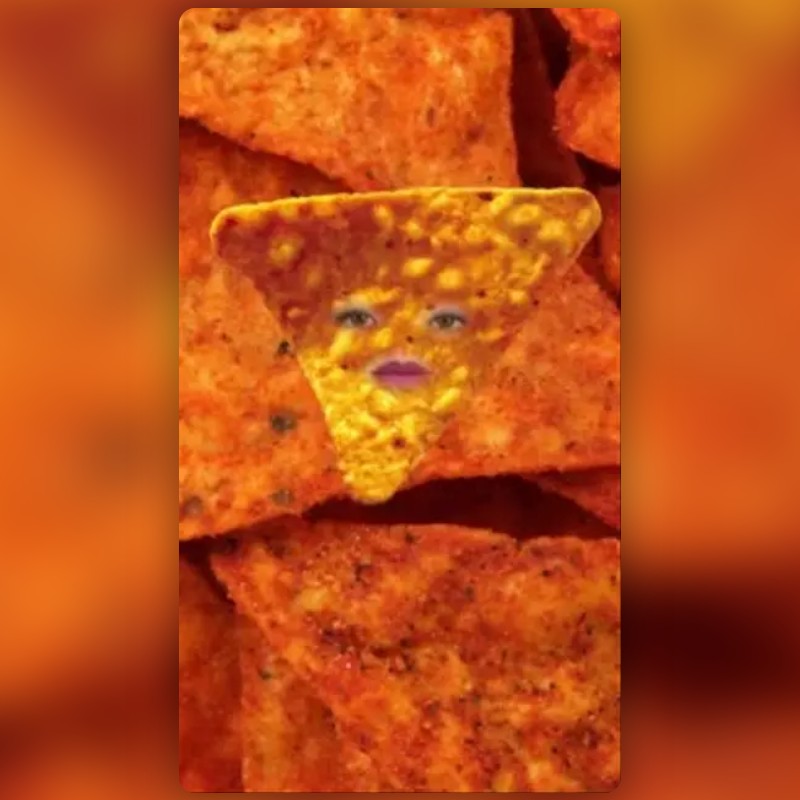 doritos Lens by stevani - Snapchat Lenses and Filters