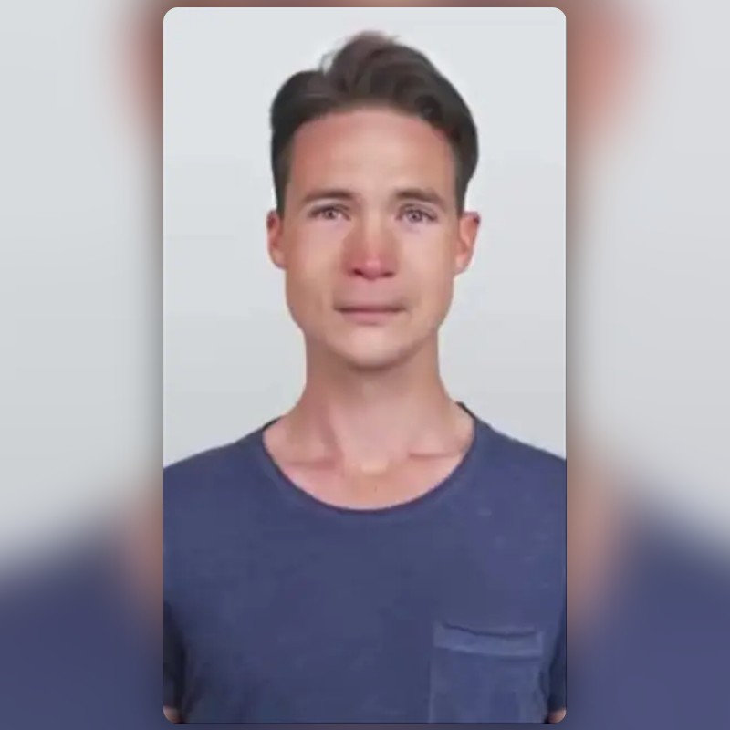 Crying Face Filter by Kunal Kapoor | Snapchat Lenses