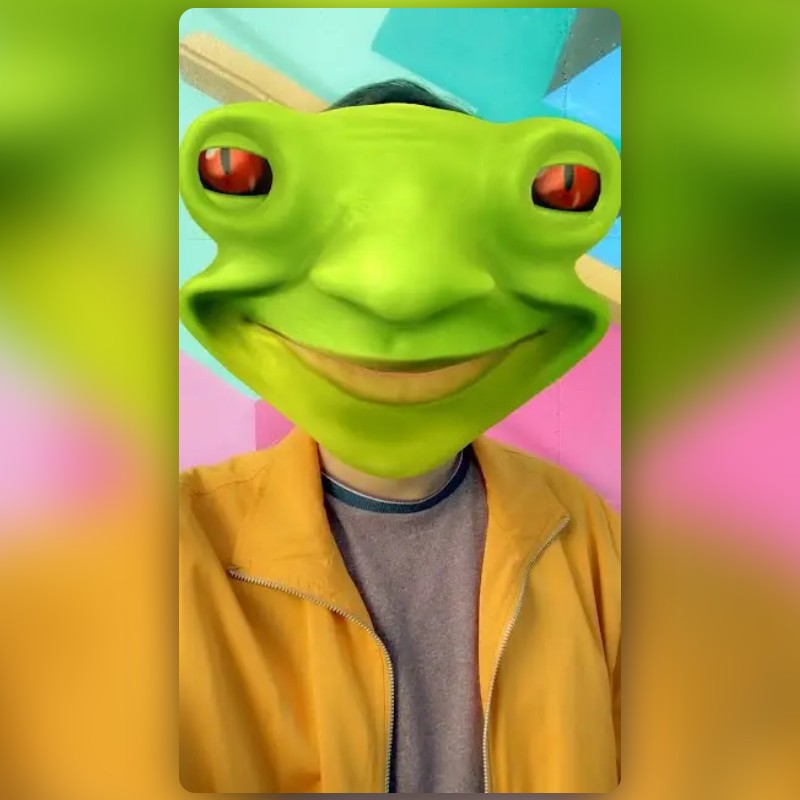 Frog Morph Filter by Snapchat | Snapchat Lenses