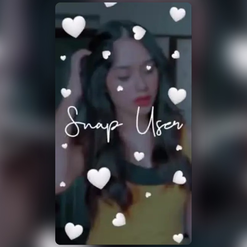 เลนส์ Name White Heart สร้างโดย Sunny Bahadurpuria🎥 - เลนส์และฟิลเตอร์ Snapchat