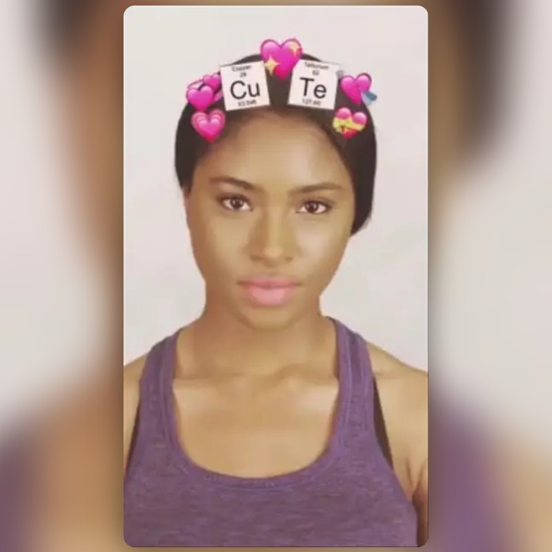 u r cute Filter by eylül | Snapchat Lenses