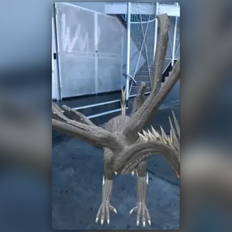 Baby Dragon Filter by jp pirie | Snapchat Lenses