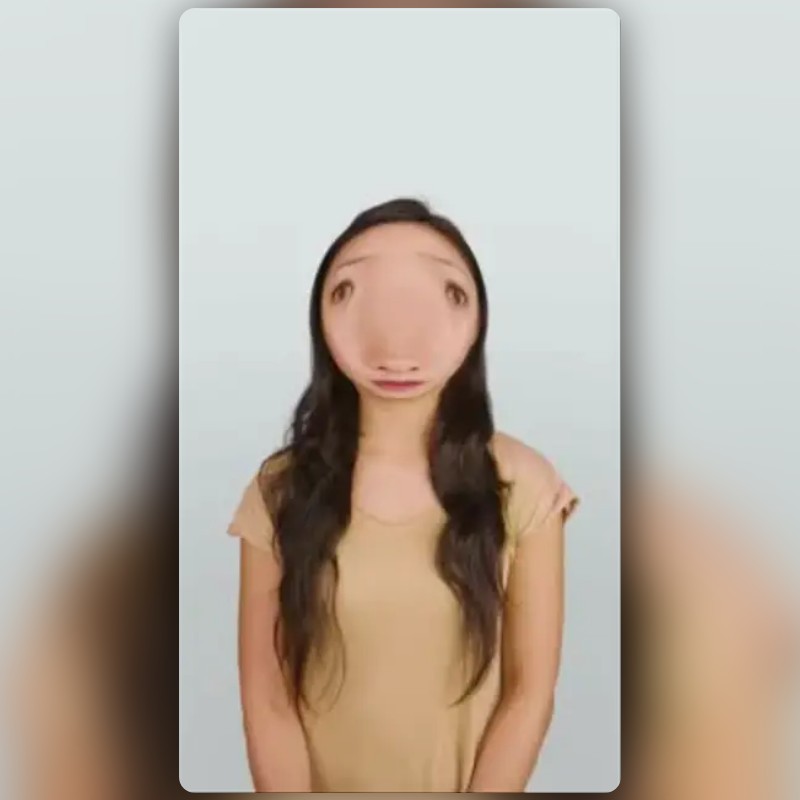 Zoomed In Face Lens by Nathan Speltz - Snapchat Lenses and Filters