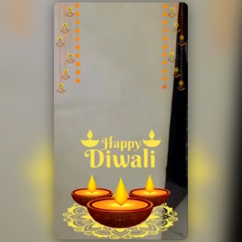 Happy Diwali Lens Filter by Tinytalesvideo | Snapchat Lenses