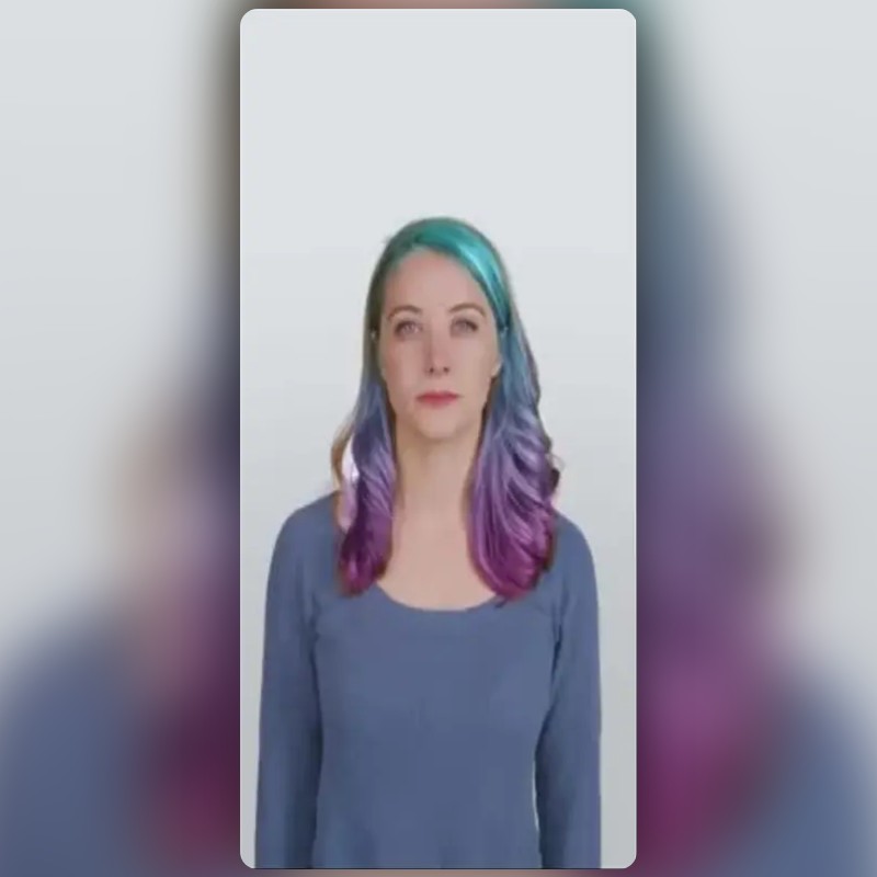 Hair Coloring Filter by Kai 🐳 | Snapchat Lenses