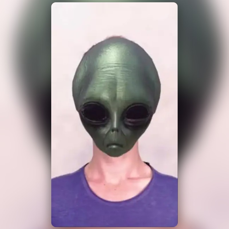 Alien Head Lens by CaL - Snapchat Lenses and Filters