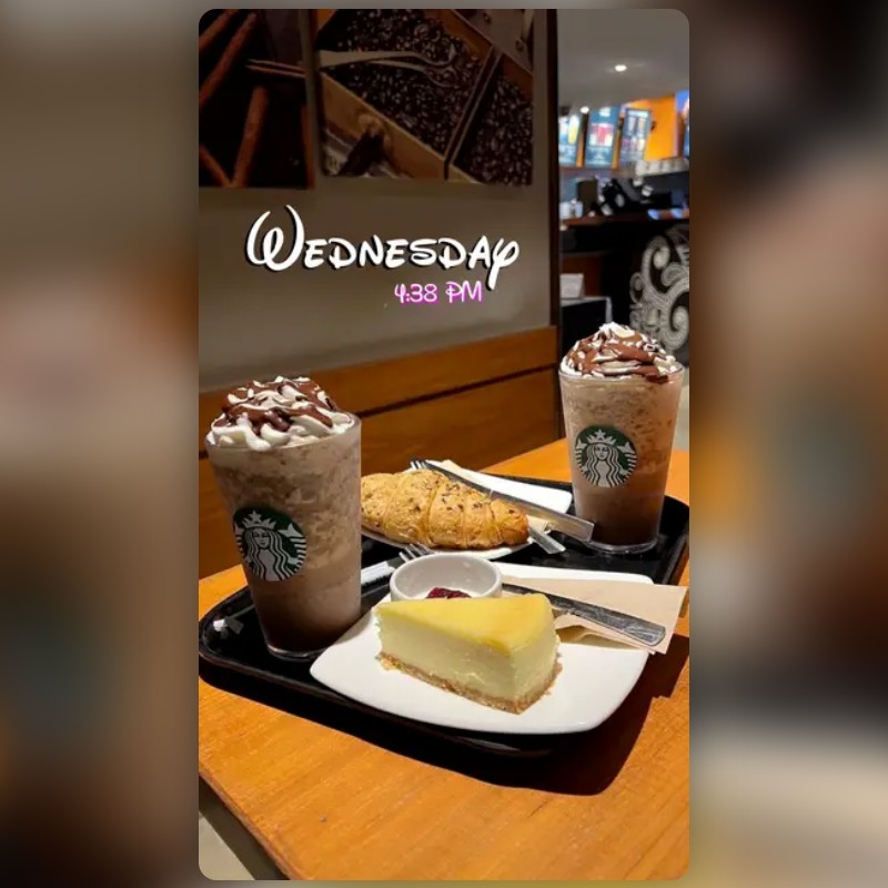 Starbucks coffee 6 Filter by Sahqib Akhtar | Snapchat Lenses