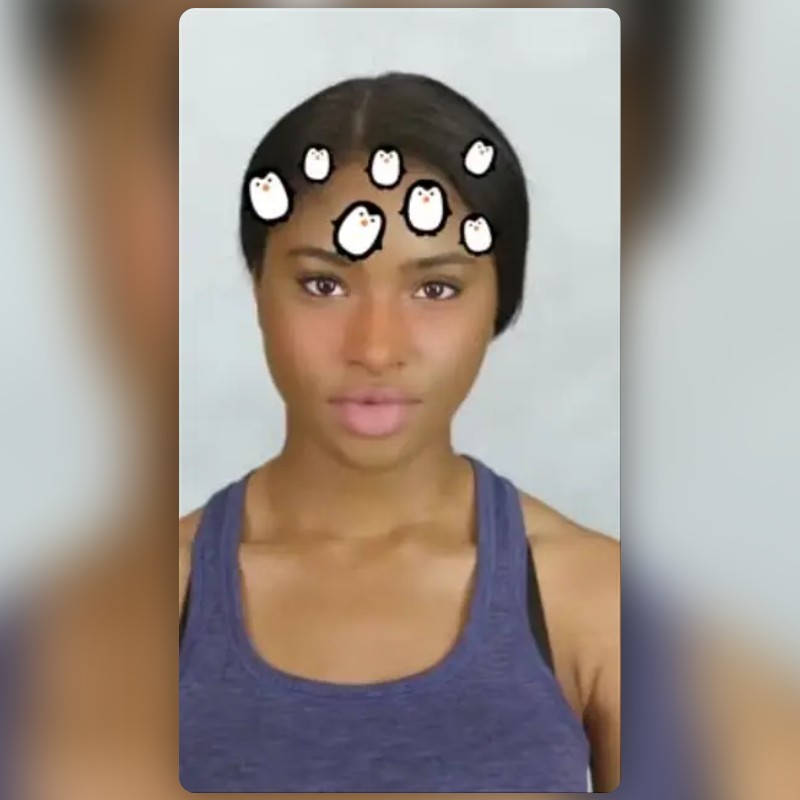 เลนส์ Penguin Crown สร้างโดย Kerry - เลนส์และฟิลเตอร์ Snapchat