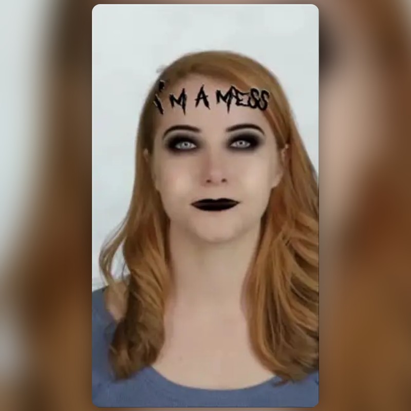 Im a Mess Filter by Skjalg ️ | Snapchat Lenses