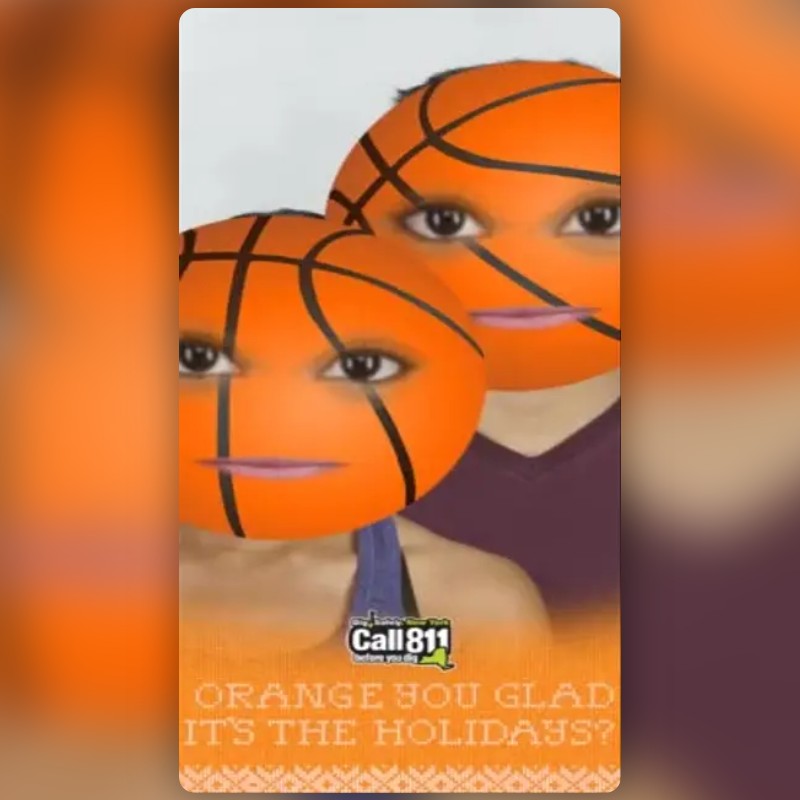 Orange You Glad Filter by UDig NY | Snapchat Lenses