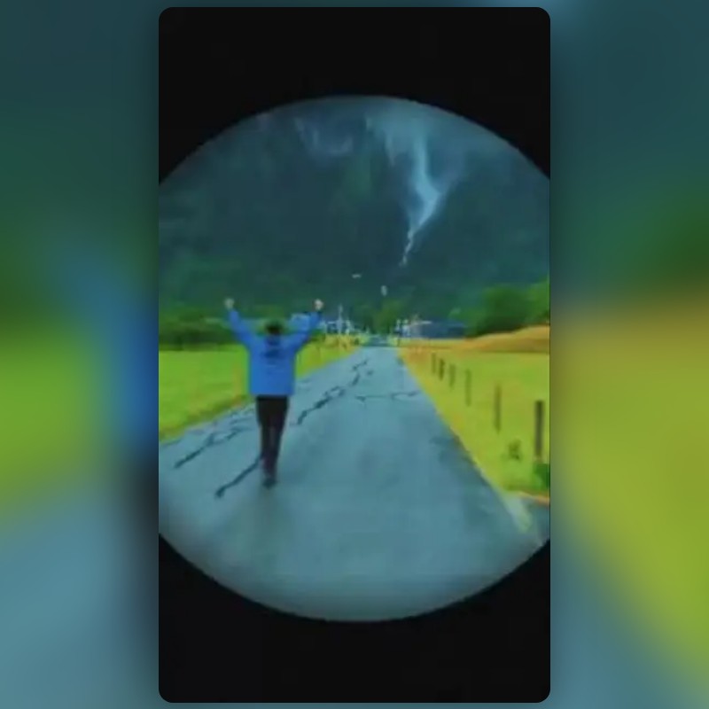 FishEye Grains Lens by DK 🌈 - Snapchat Lenses and Filters