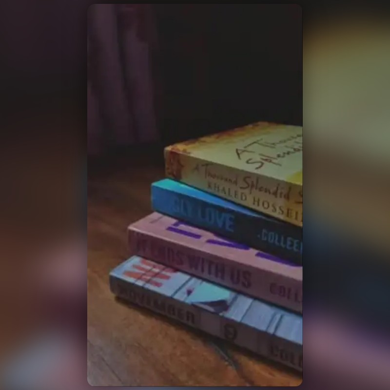 Books Streak Filter by tanushreeee | Snapchat Lenses
