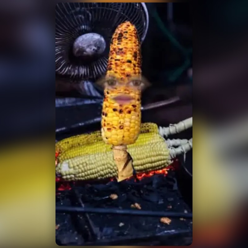 Grilled Corn Filter by Jennifer Natania | Snapchat Lenses