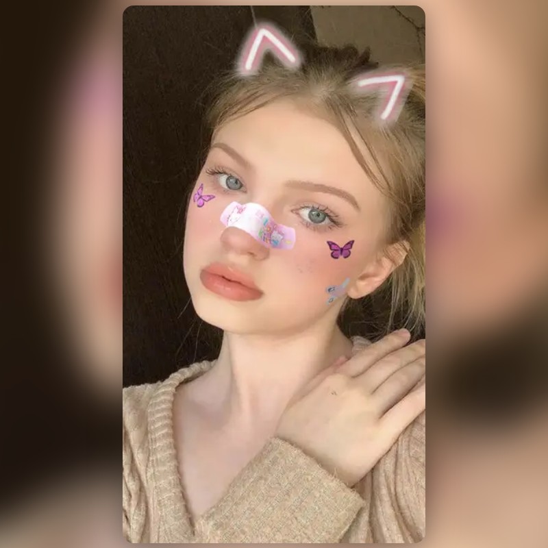 Hello Kitty Mask Lens by Mr.AhmetSelim - Snapchat Lenses and Filters