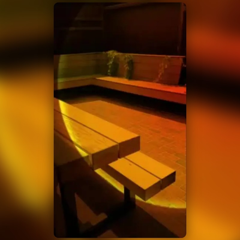 Orange Projection Filter by Holla | Snapchat Lenses