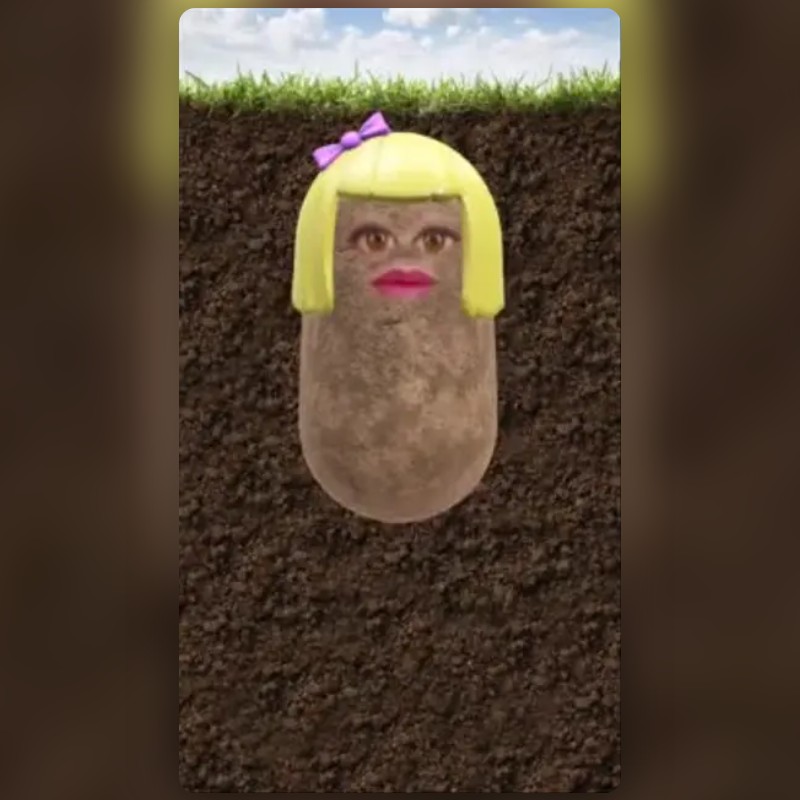 Potato Casey Lens by Phil Walton - Snapchat Lenses and Filters