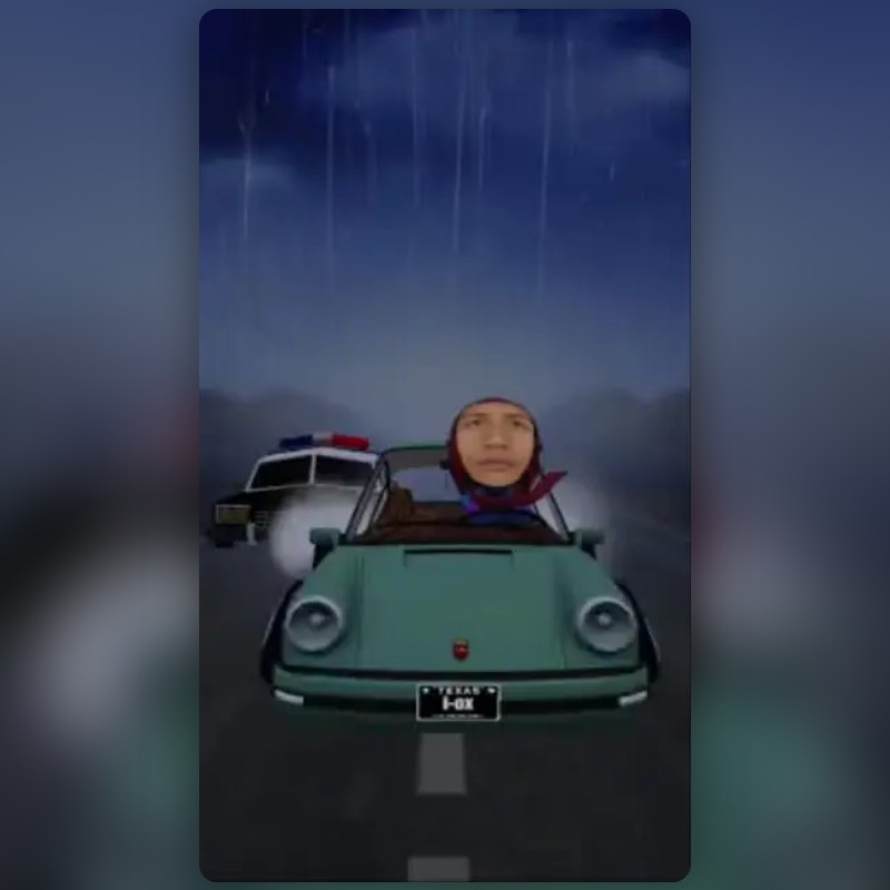 Police Pursuit Filter by ‏﮼عبودي | 3bodi | Snapchat Lenses