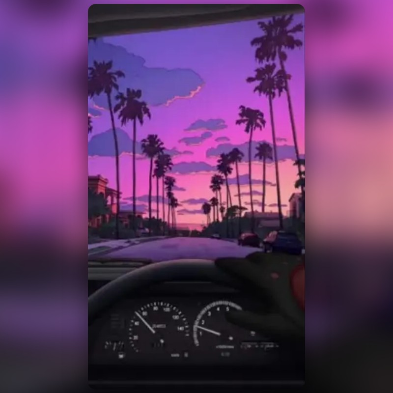 Driving Mood Filter by Venish Kumar | Snapchat Lenses