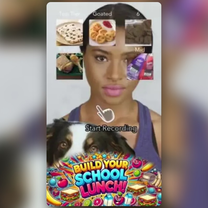 Build Your Lunch Filter by MRM Designs | Snapchat Lenses