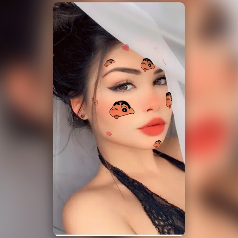 Crazy ShinChan Filter by 👸🏻 QUEENs Filter ⚘️🦋🧜🏻‍♀️ | Snapchat Lenses