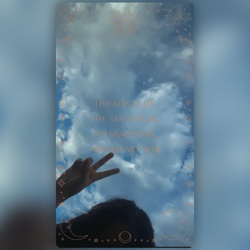 beautiful Lens by Under 25 Christ University - Snapchat Lenses and Filters