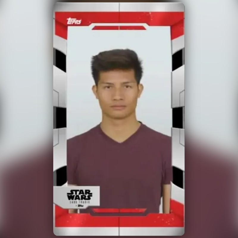 Star Wars Card 2 Lens by Topps Digital - Snapchat Lenses and Filters