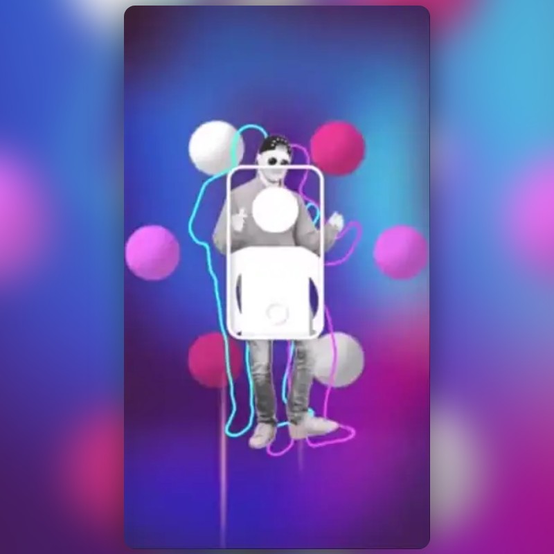 Psychedelic Filter by Parnerds | Snapchat Lenses
