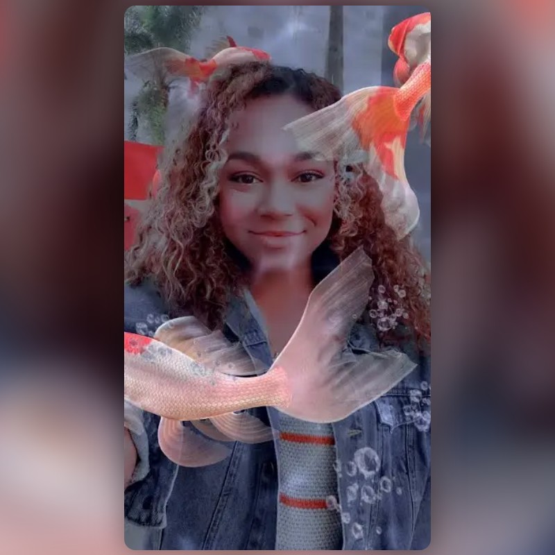 Koi Fish Lens by Snapchat - Snapchat Lenses and Filters