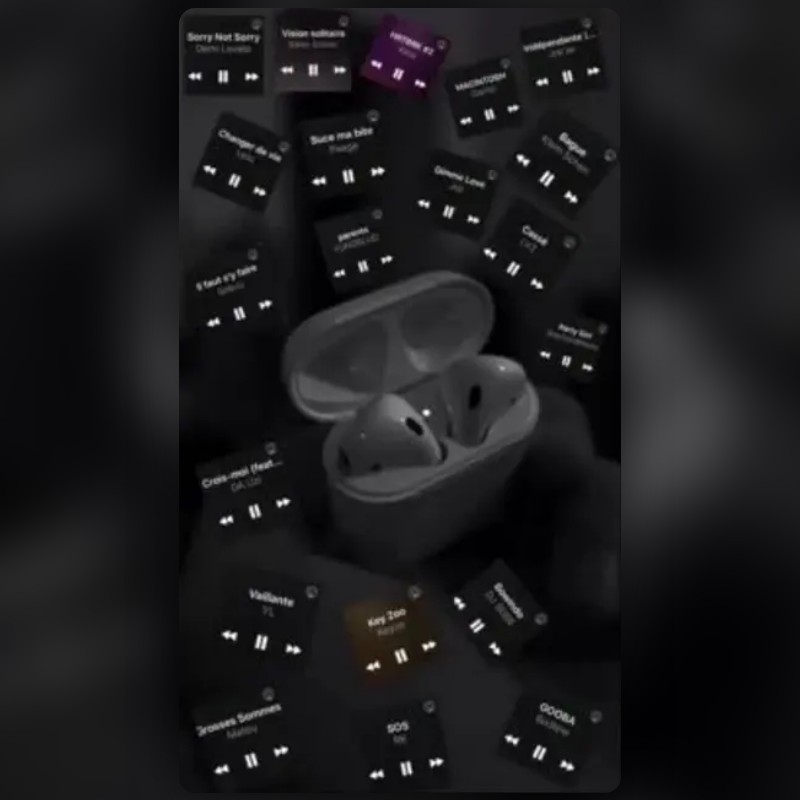 Songs Filter by under25SaJa | Snapchat Lenses