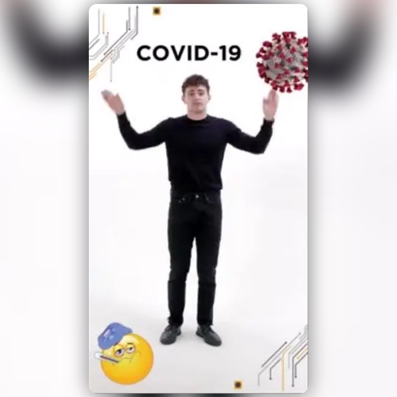 covid Lens by H🐅 - Snapchat Lenses and Filters