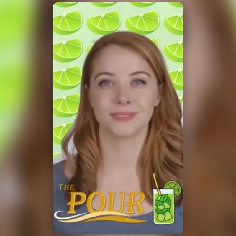 The Pour-Mojito Filter by Zach Darrow | Snapchat Lenses