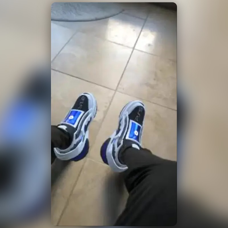 PS5 Sneaker Evolve Lens by RTFKT STUDIOS - Snapchat Lenses and Filters