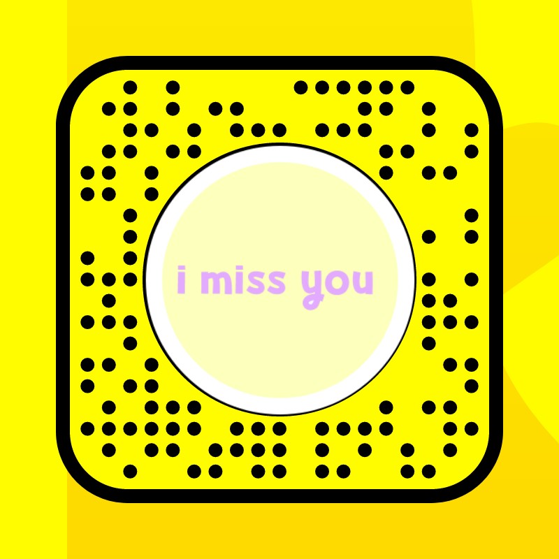 i miss you Filter by Old Account | Snapchat Lenses